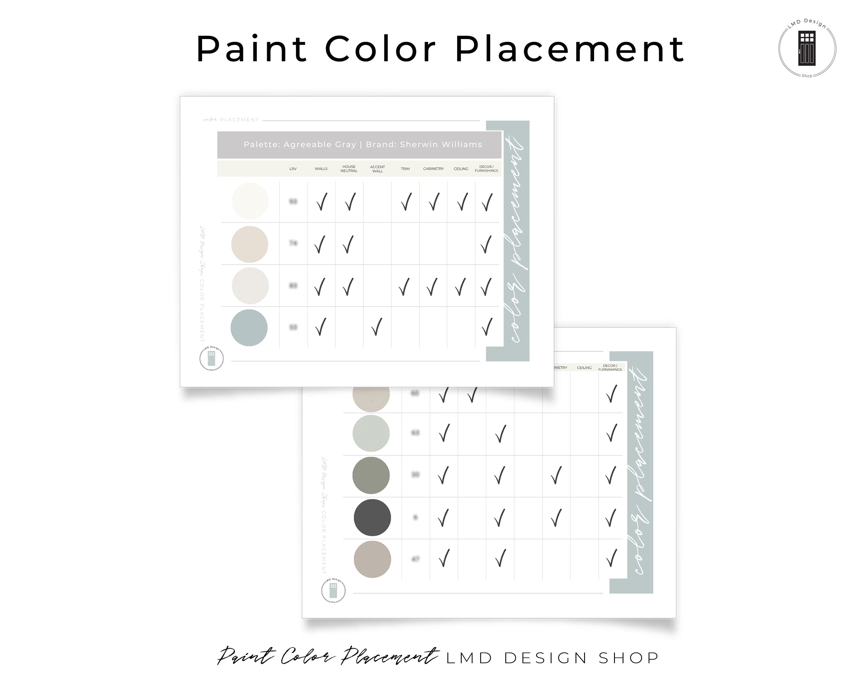Sea Salt Sherwin Williams Paint Color Palette | Whole House Paint Pale ...