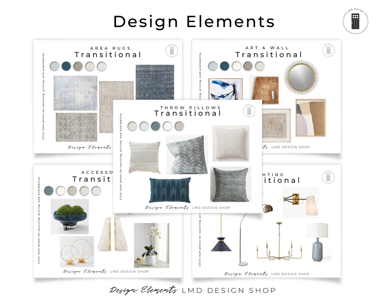 Benjamin Moore Transitional Paint Color Palette | Whole House Paint Pa ...