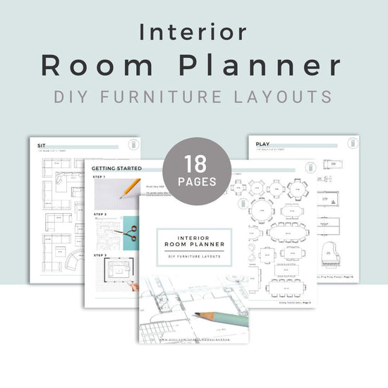Furniture Layouts Interior Room Planner | DIY Furniture Layouts Printa ...